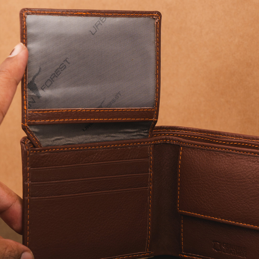 URBAN FOREST Charlie Leather Wallet for Men – Urban Forest